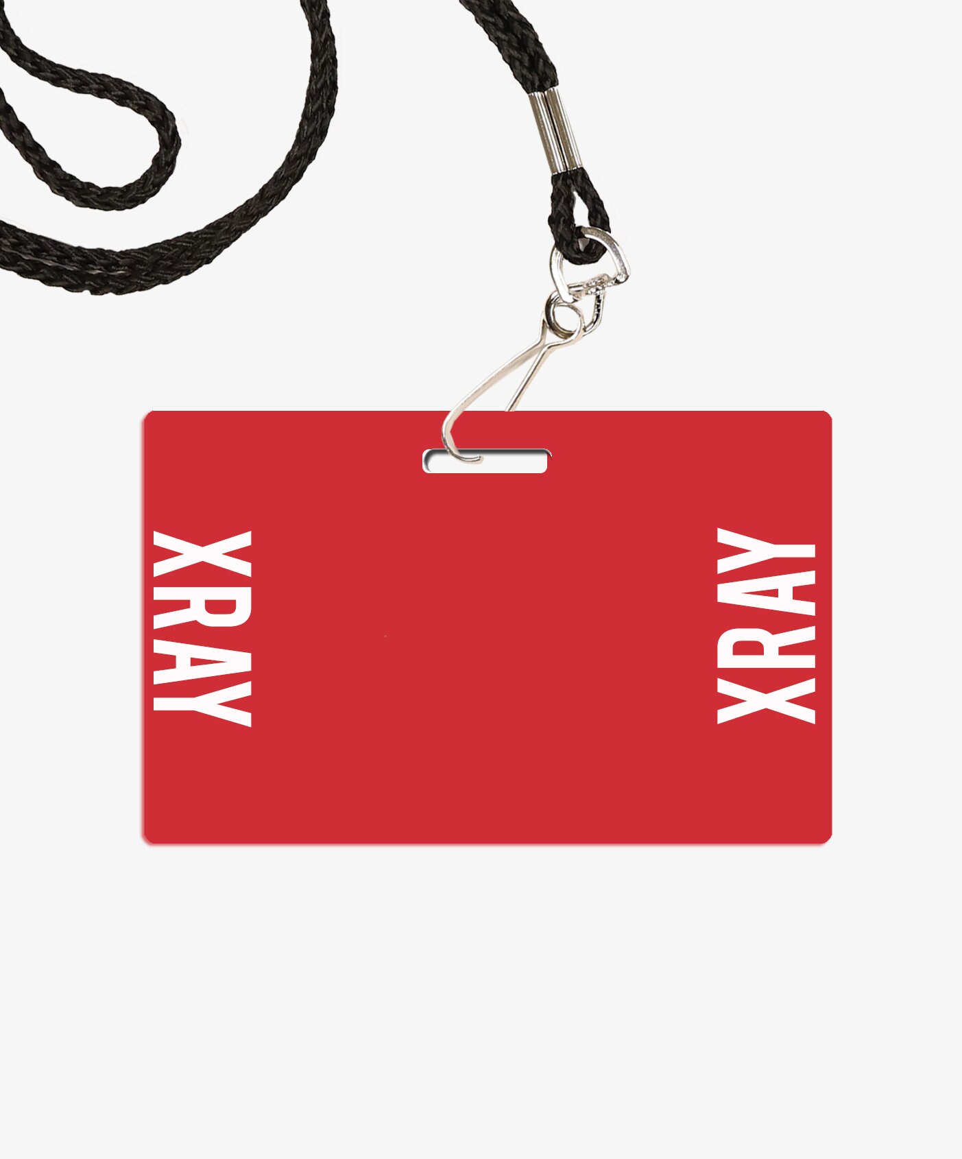 3inx2in Custom Horizontal Badge Buddy PLASTIC, for Vertical ID Cards ...
