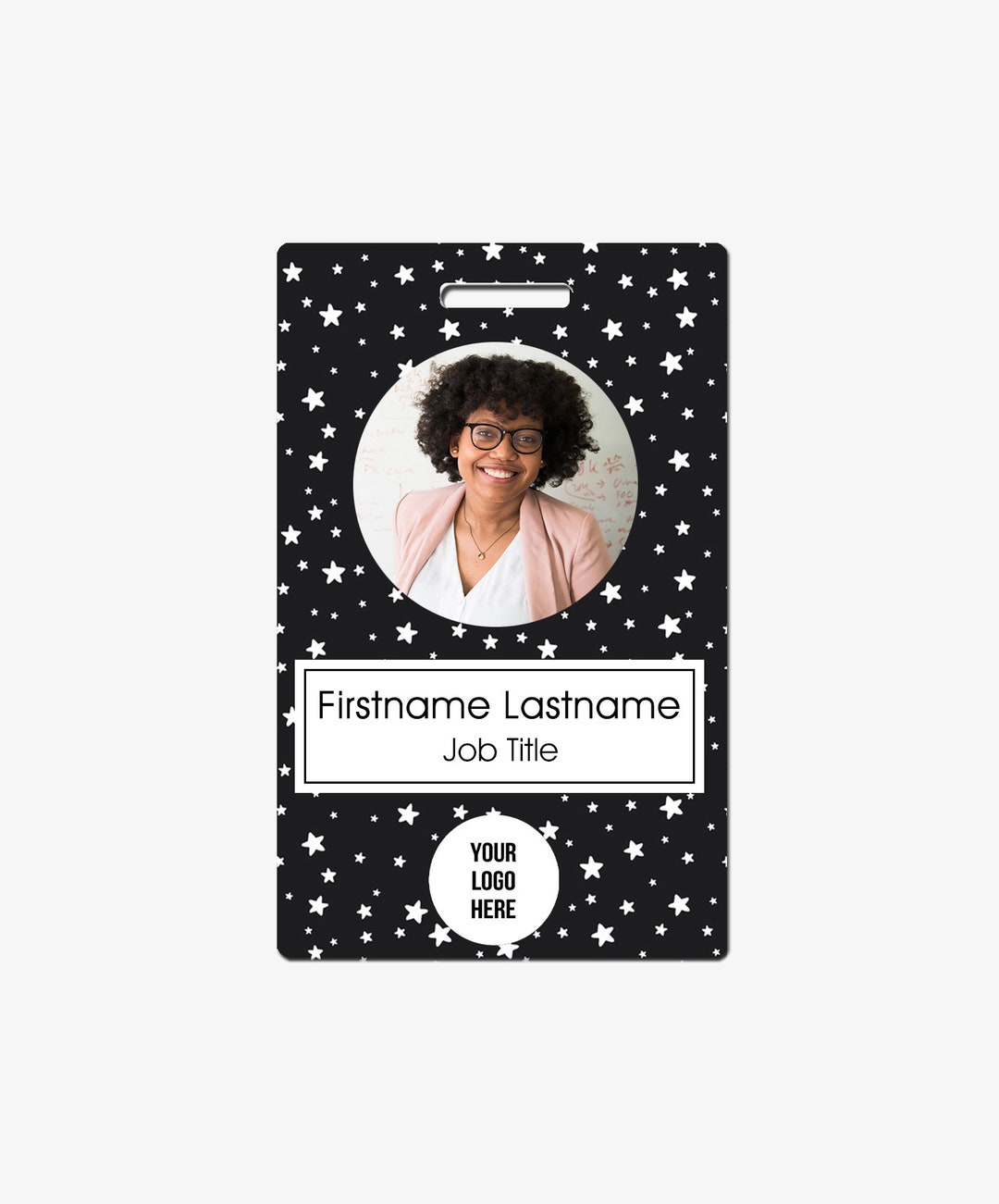 Custom ID Badge Design Your Own Id Card Plastic Badge - Etsy