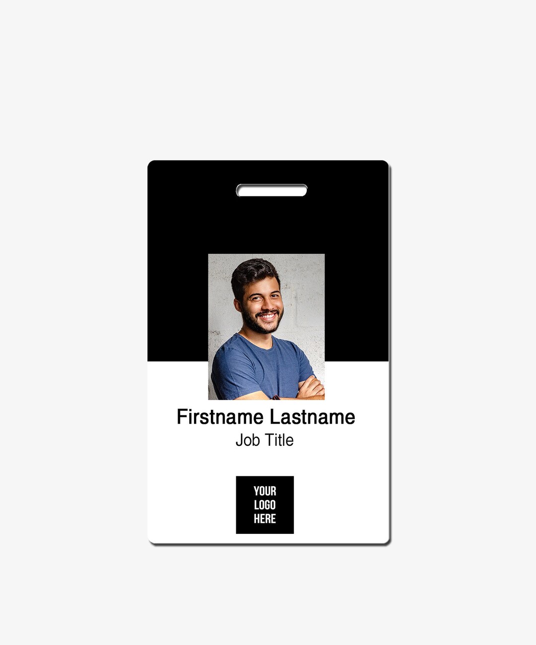 Custom ID Badge, Design Your Own Id Card, Plastic Badge, Office Badge ...