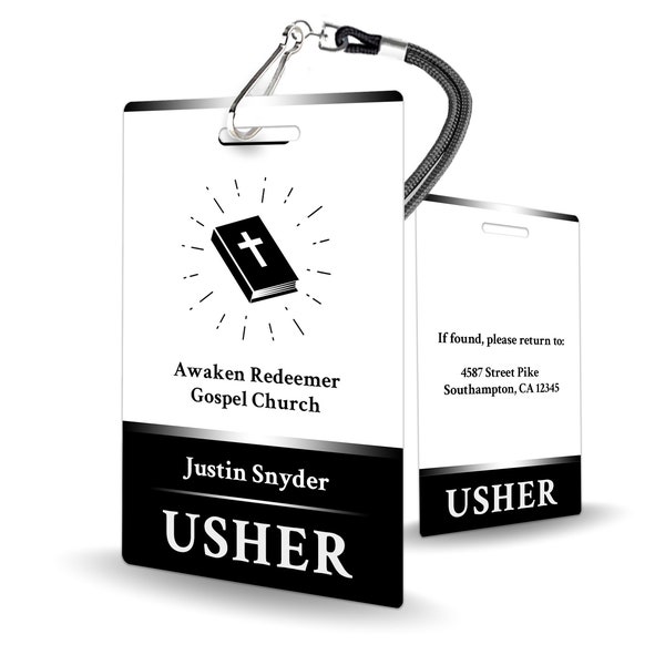 Church Usher Badges - Etsy