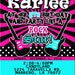 Rockstar Invitation PLASTIC Rockstar, Rockstar Invitation, Birthday ...