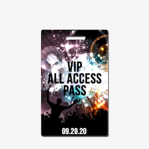 VIP Pass for Event or Party - Vip Pass, Event Pass, Party Pass ...