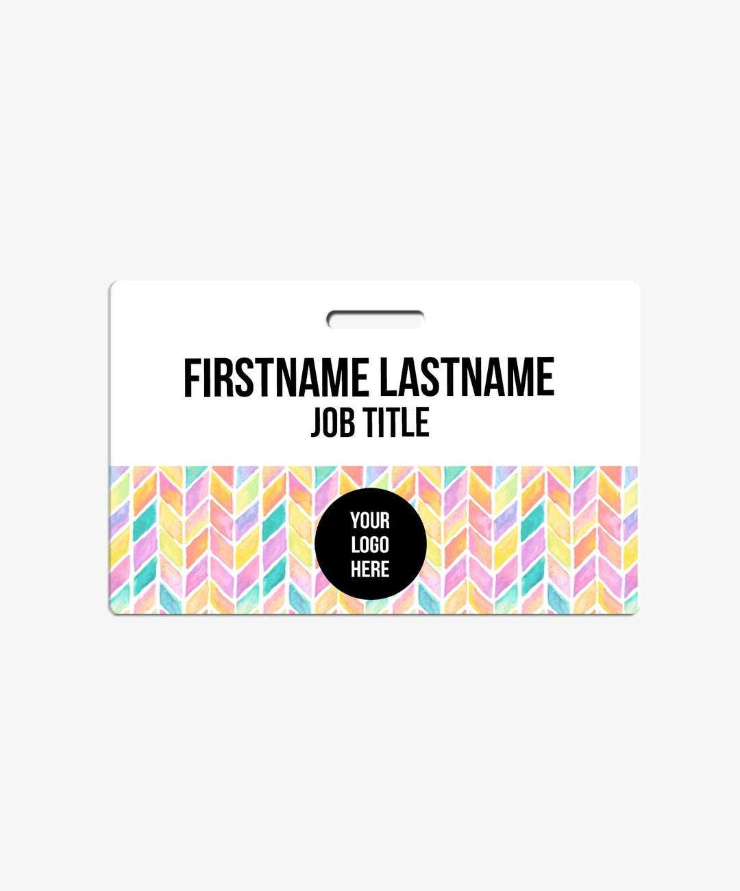 Custom ID Badge Design Your Own Id Card Plastic Badge - Etsy