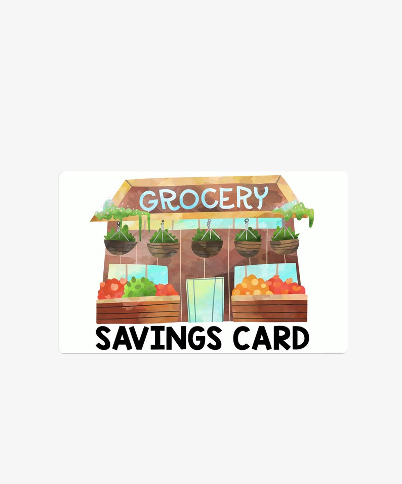 Dramatic Play Wallet Card Set 6 Cards Pretend Play Kids - Etsy