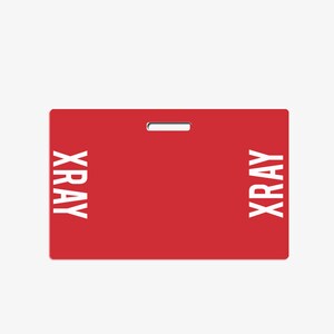 3inx2in Custom Horizontal Badge Buddy PLASTIC, for Vertical ID Cards ...