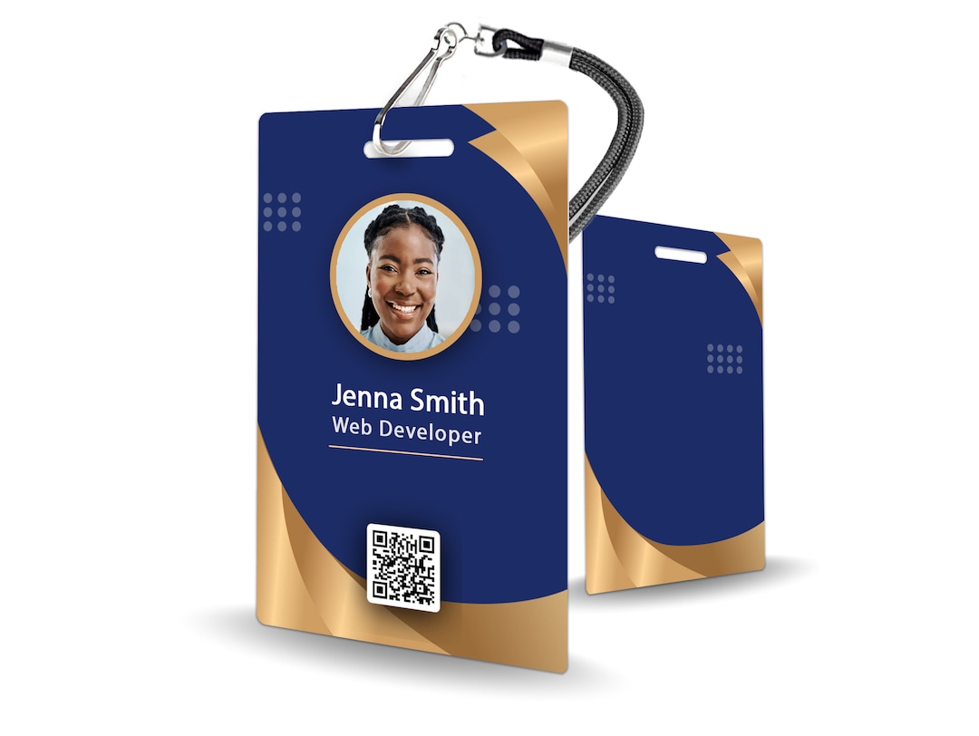 Staff Badge - Photo Badge, Staff ID, ID Badge, Employee Badge ...