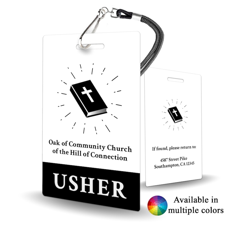 Church Usher Badges - Etsy