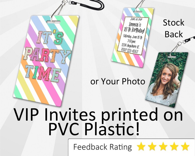 Varsity Birthday Invitation PLASTIC Varsity Birthday Varsity - Etsy