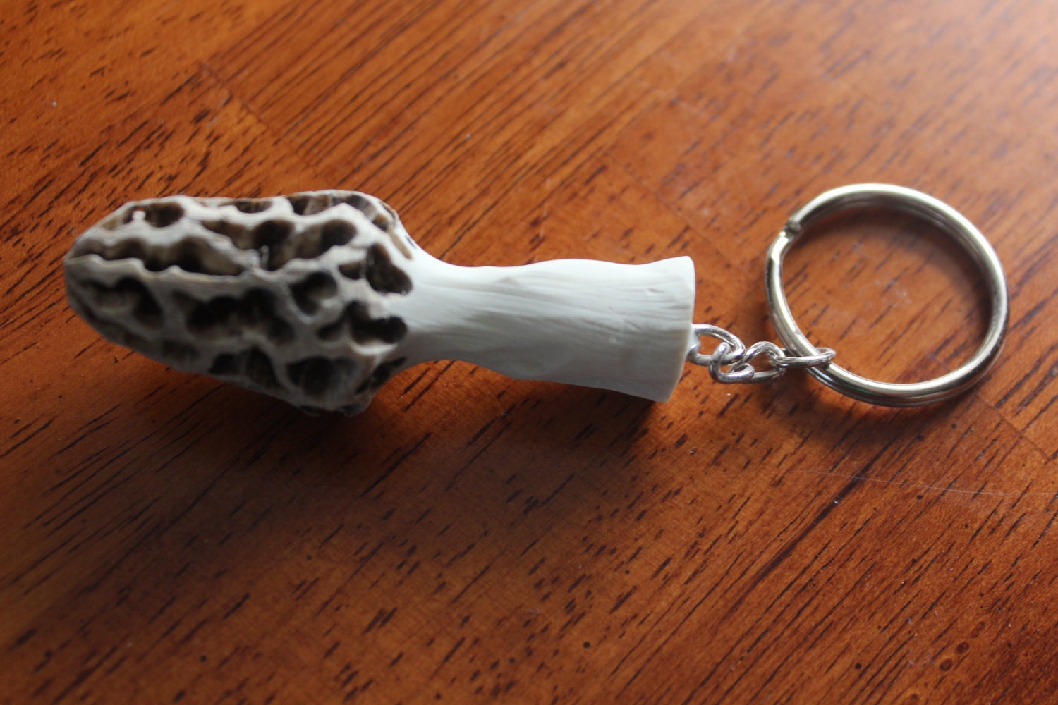 Morel Mushroom Key Ring | Etsy