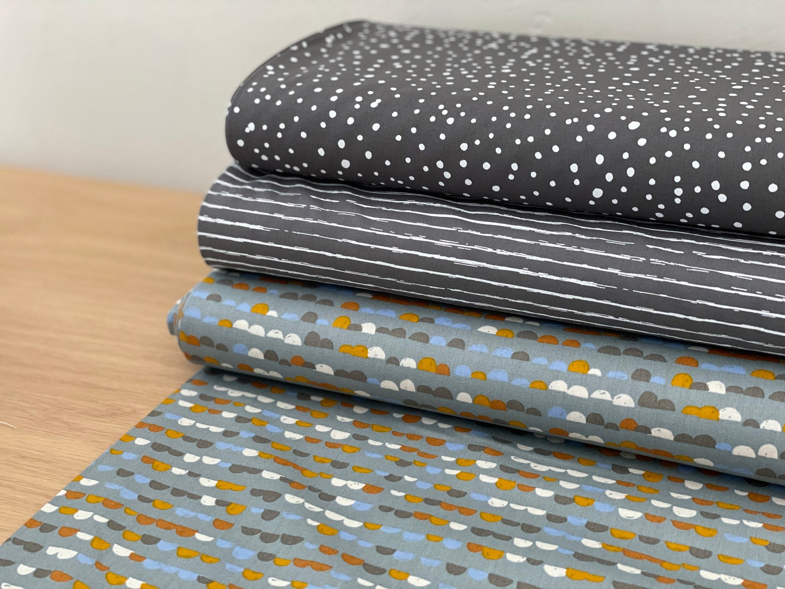 Stoff Fabric Patchwork Baumwolle Cotton Grau Schilf - Etsy