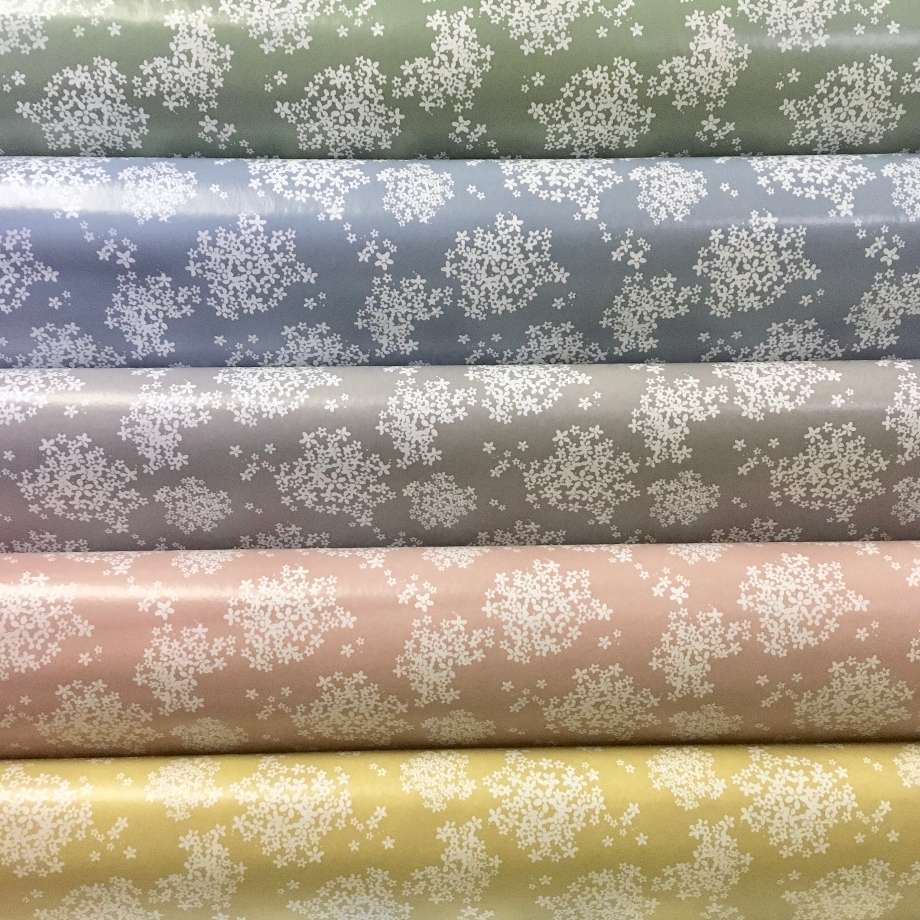 Waxcloth Tablecloth Elderoiloilcloth Wax Fabric Fabric | Etsy