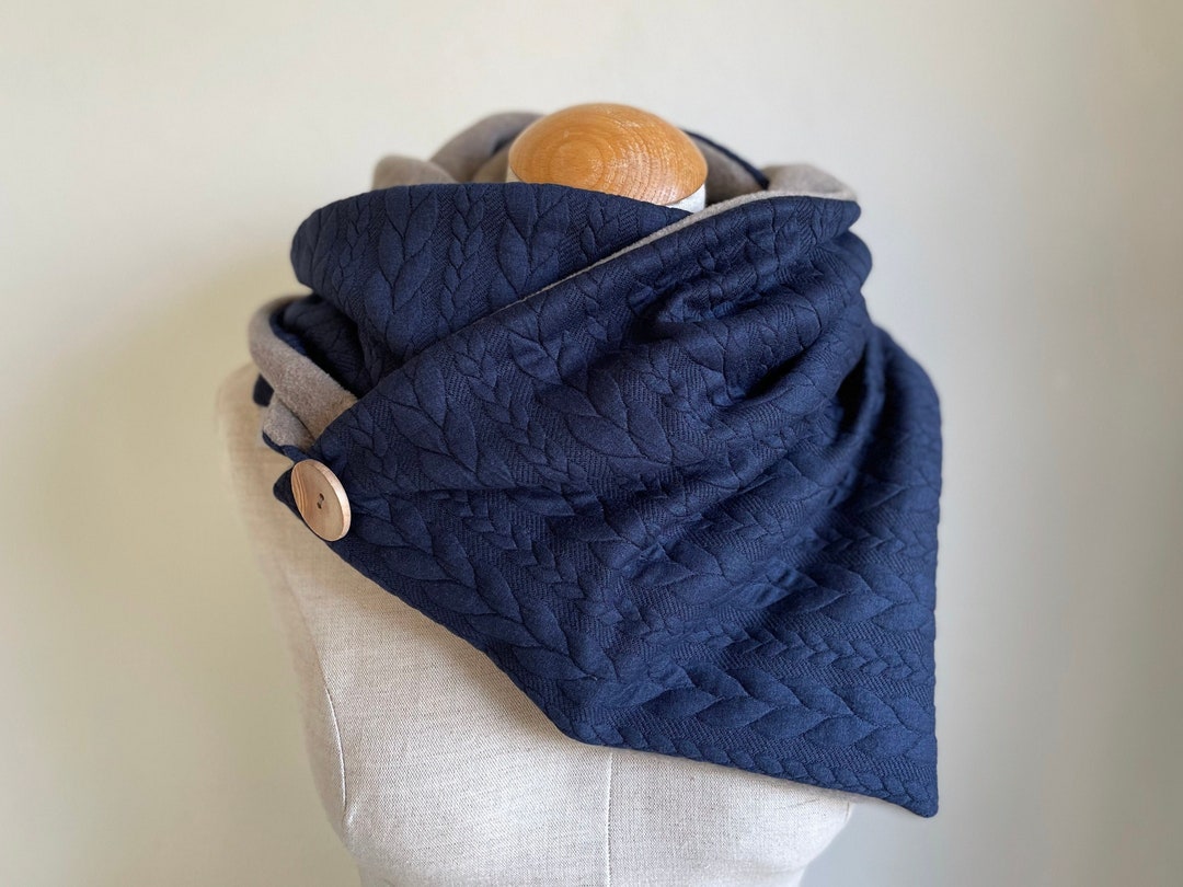 Wrap Scarf Triangular Scarf Scarf Loop Scarf Cloth Wrap Triangular Loop ...