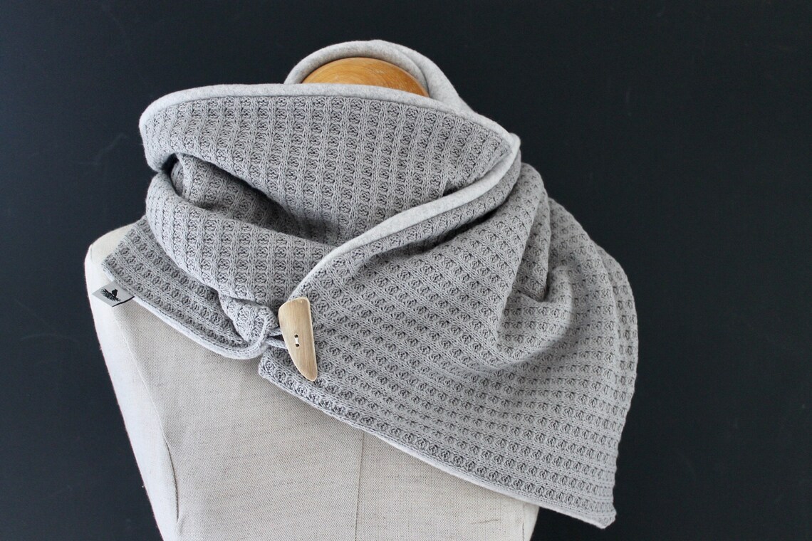 Wrap scarf triangular scarf loop scarf | Etsy