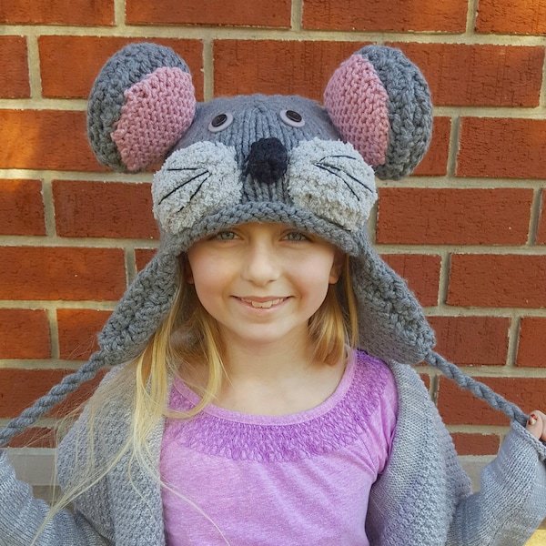 Knit Animal Hat - Etsy