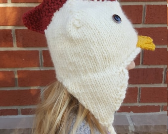 Knit Animal Hat - Etsy