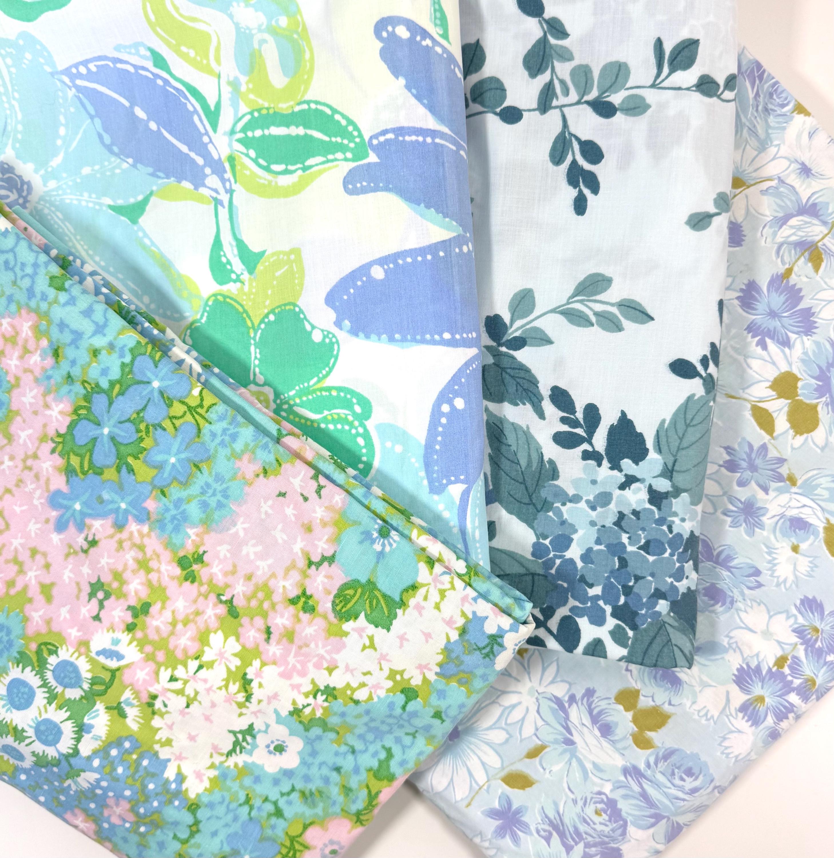 Floral Bedding Flat Sheet Mix and Match Choice of Size and Pattern ...
