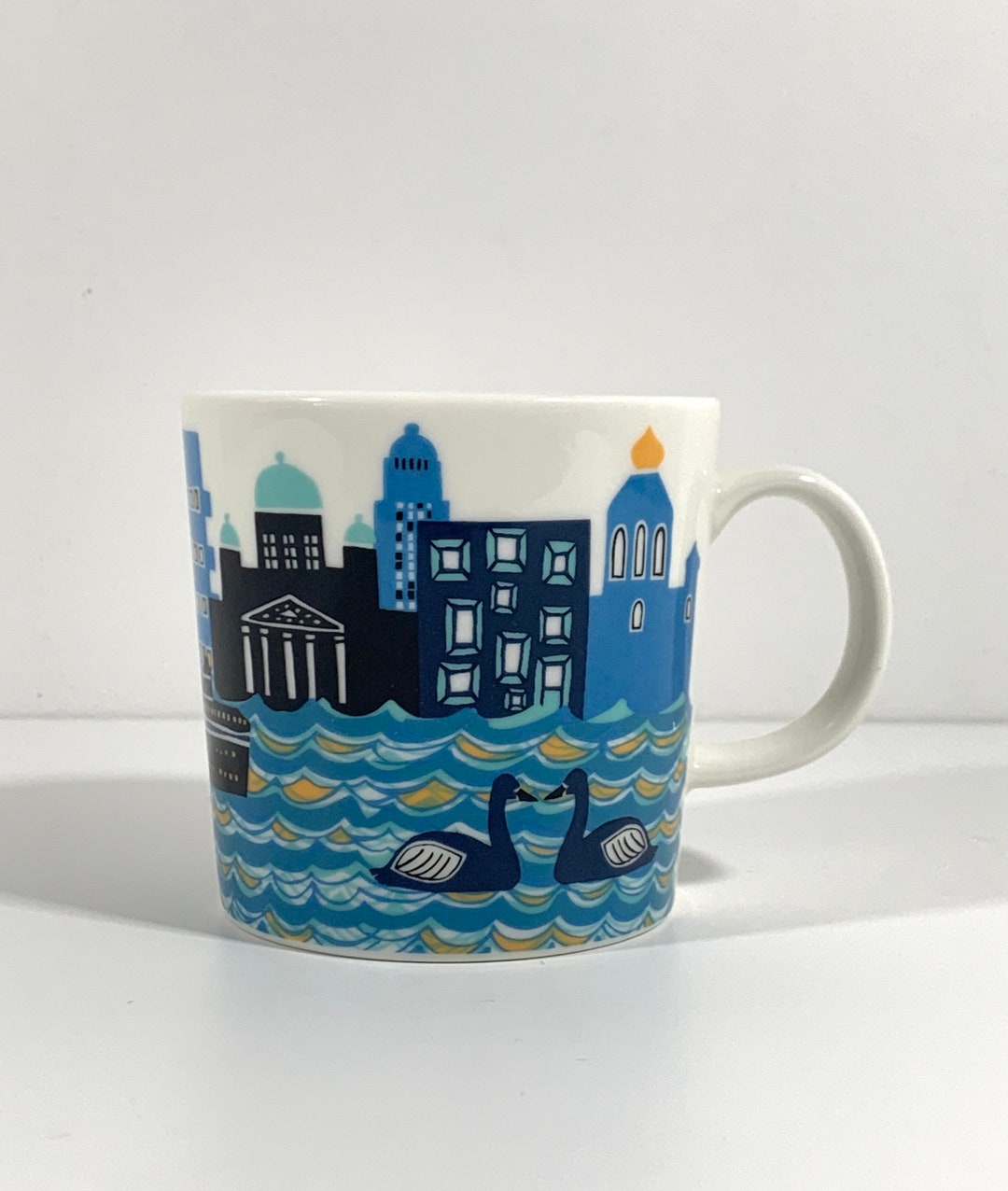 Arabia Finland Sea Theme Moments Hometown Muki Meri Coffee Cup Mug - Etsy
