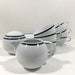 Round Roly Poly Shape Coffee Set Vintage Studio Nova Cafe Classic ...