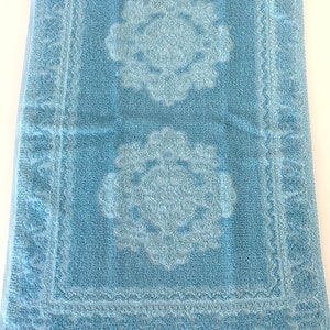 Blue Floral Hand Towels Mix and Match Mismatched Terry Cloth Towels - Etsy