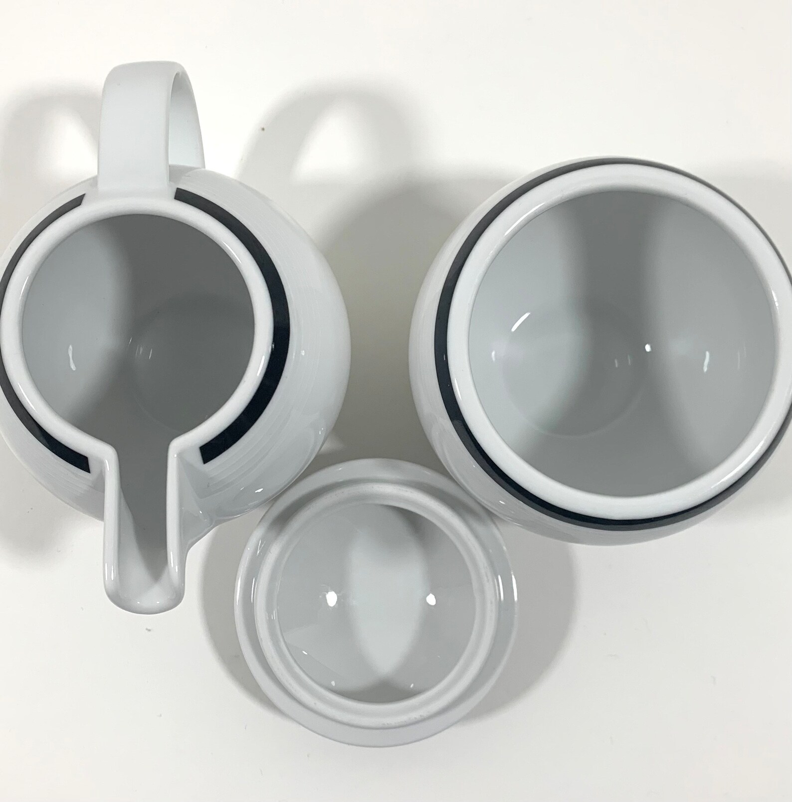 Round Roly Poly Shape Coffee Set Vintage Studio Nova Cafe Classic ...