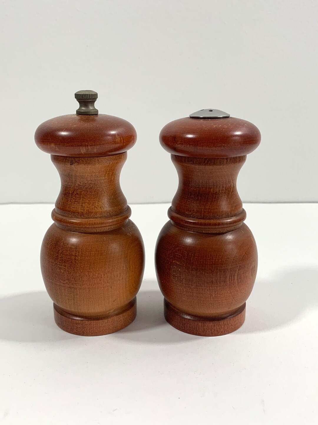 Wood Salt Shaker Pepper Grinder Set Verity Southall Wooden Salt Shaker ...