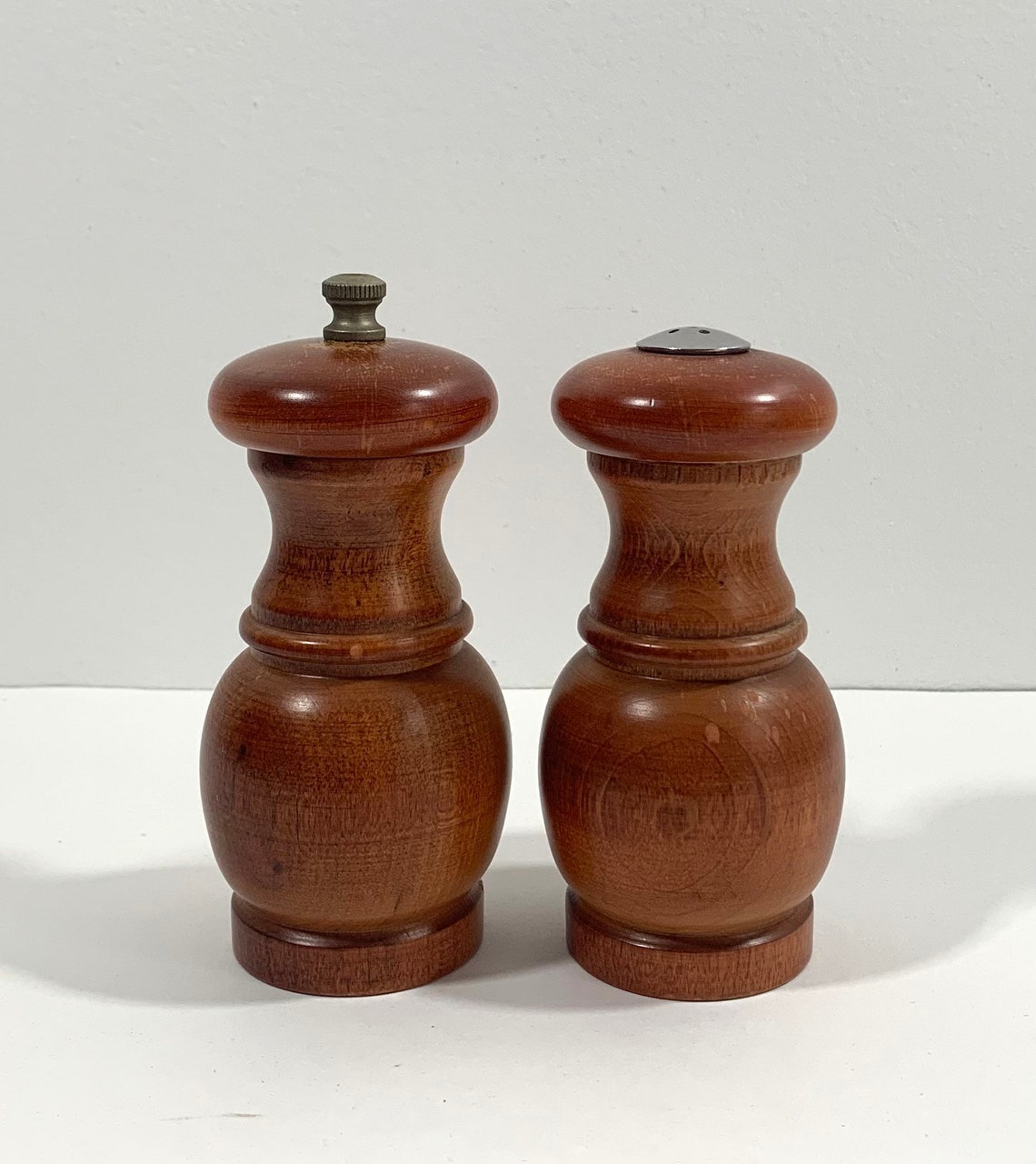 Wood Salt Shaker Pepper Grinder Set Verity Southall Wooden Salt Shaker ...