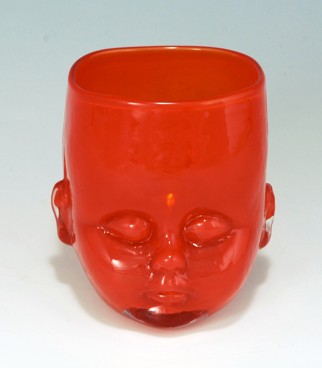Baby Head Cup - Red - Etsy