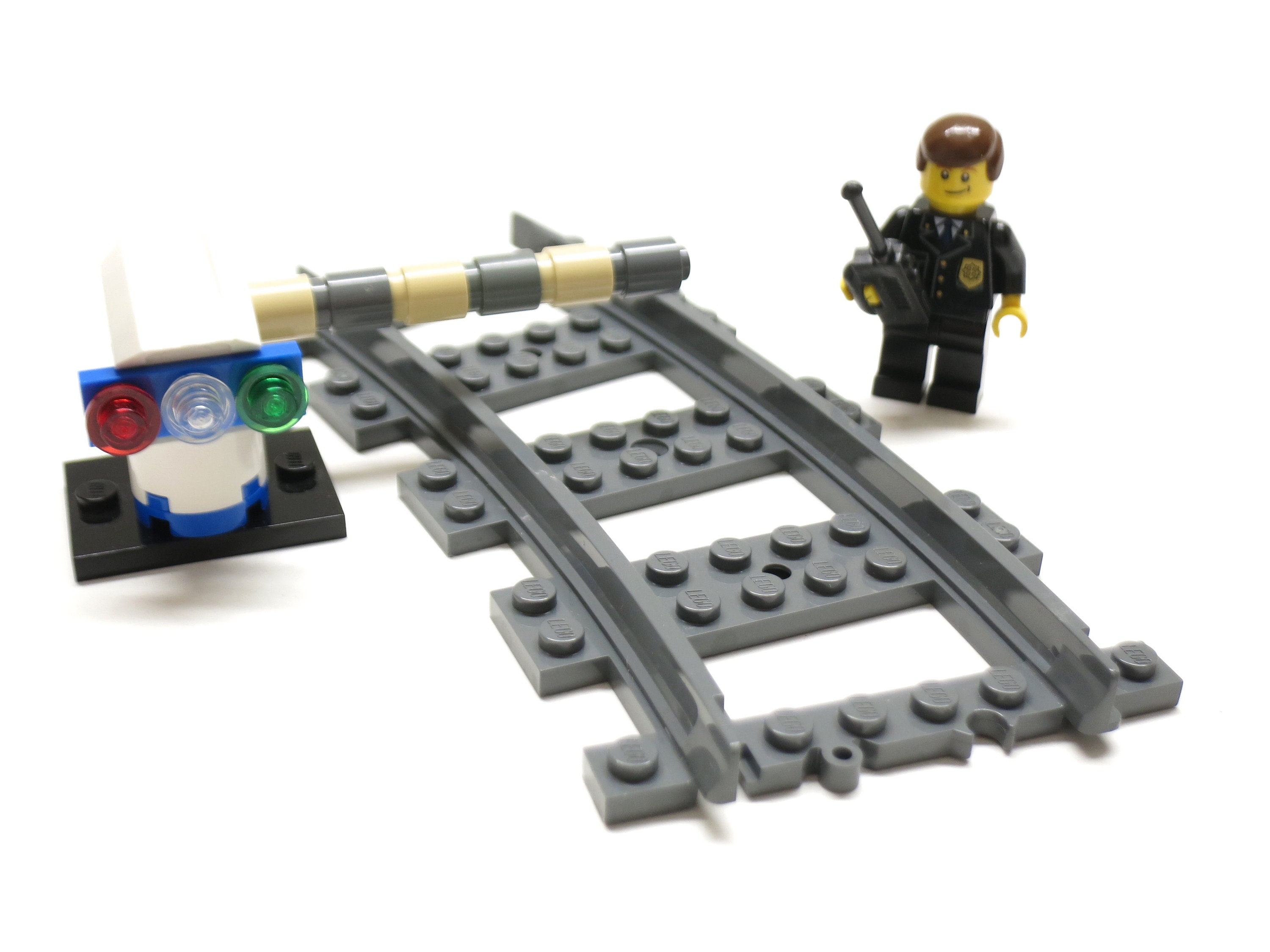 Lego CUSTOM Train Railroad Crossing Signal Crossing Gate | Etsy