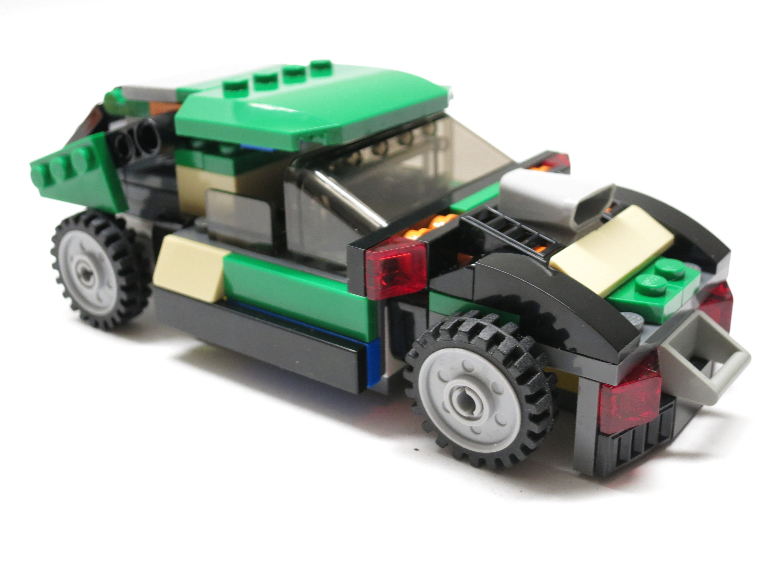 LEGO DeLorean DMC BTTF Back to the Future racer custom with 1 | Etsy