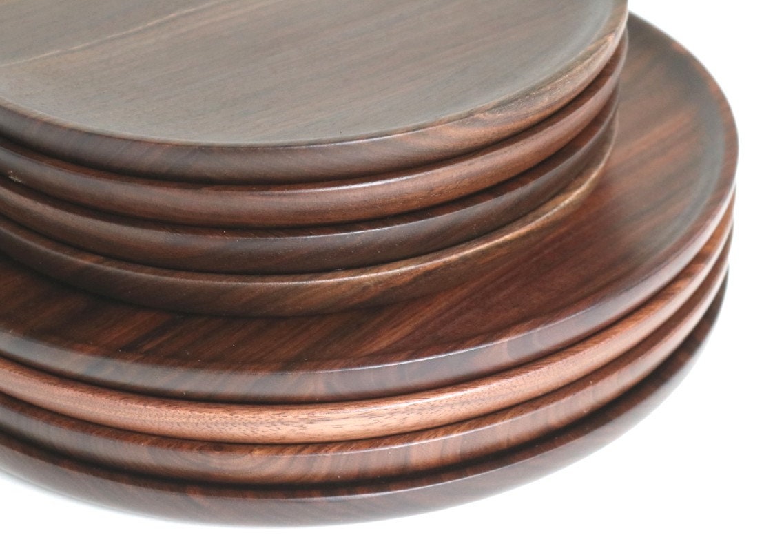 Large Wood Plate - Etsy