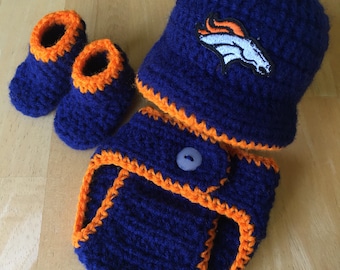 Broncos crochet | Etsy