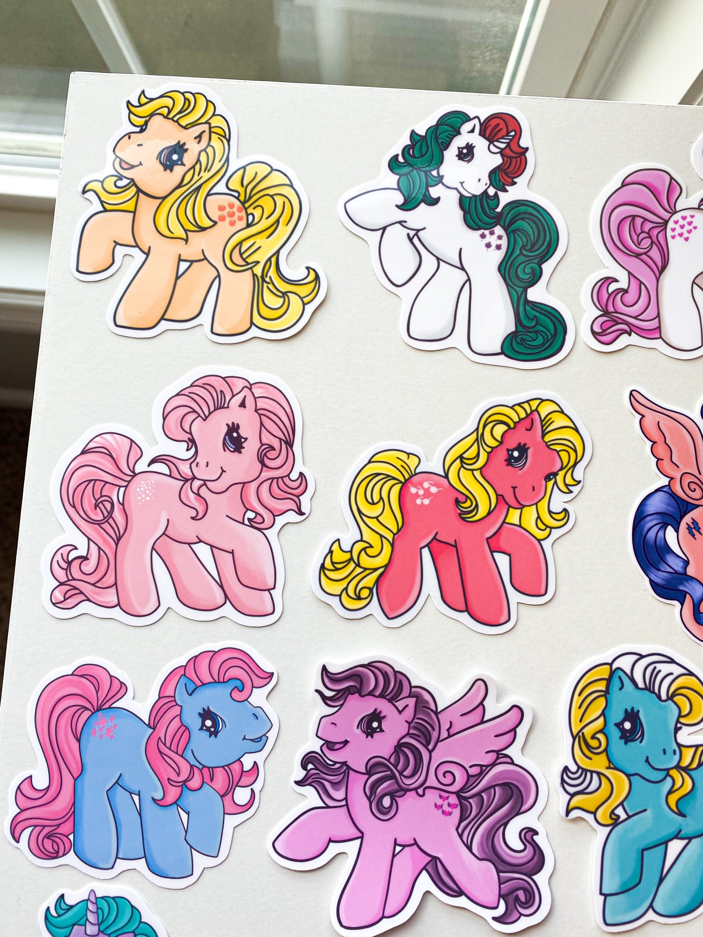 My Little Pony 1 3 Glossy Sticker Pack Theme Vinyl | Etsy
