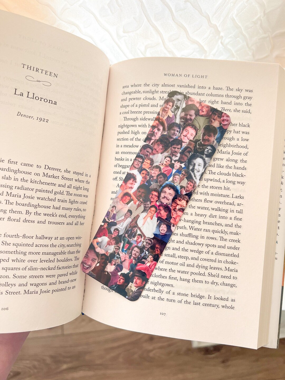 Pedro Pascal Bookmark Themed Photo Laminated glossy - Etsy Australia