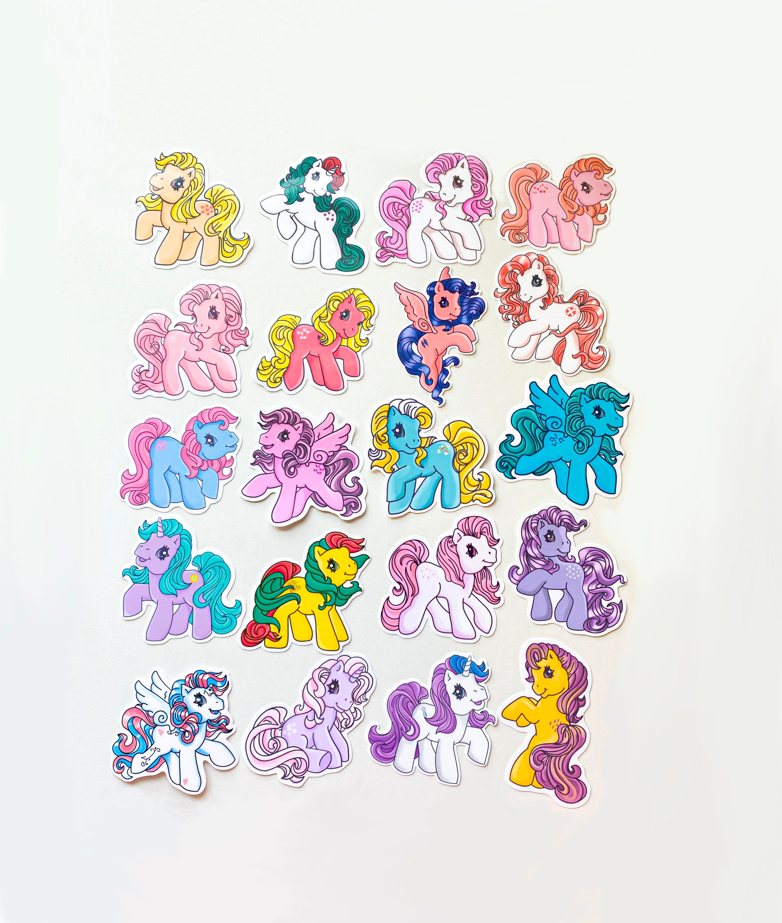 My Little Pony 1 3 Glossy Sticker Pack Theme Vinyl | Etsy