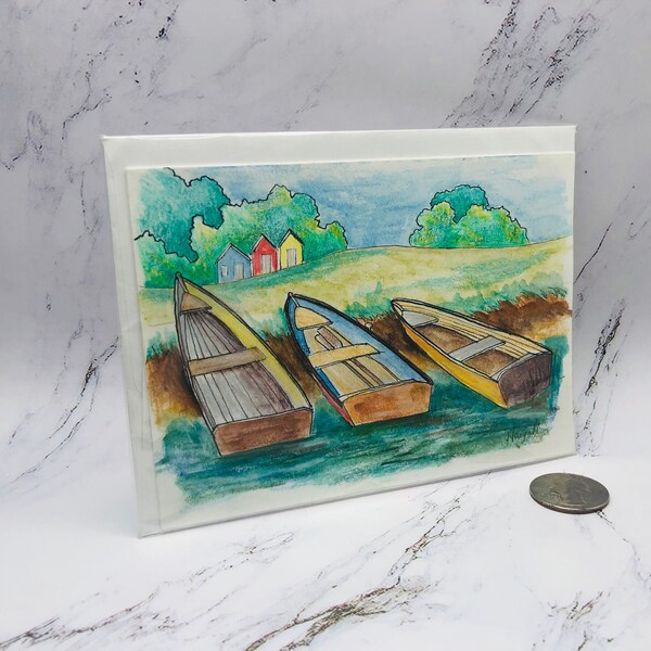 Hand Drawn Notecards - Etsy