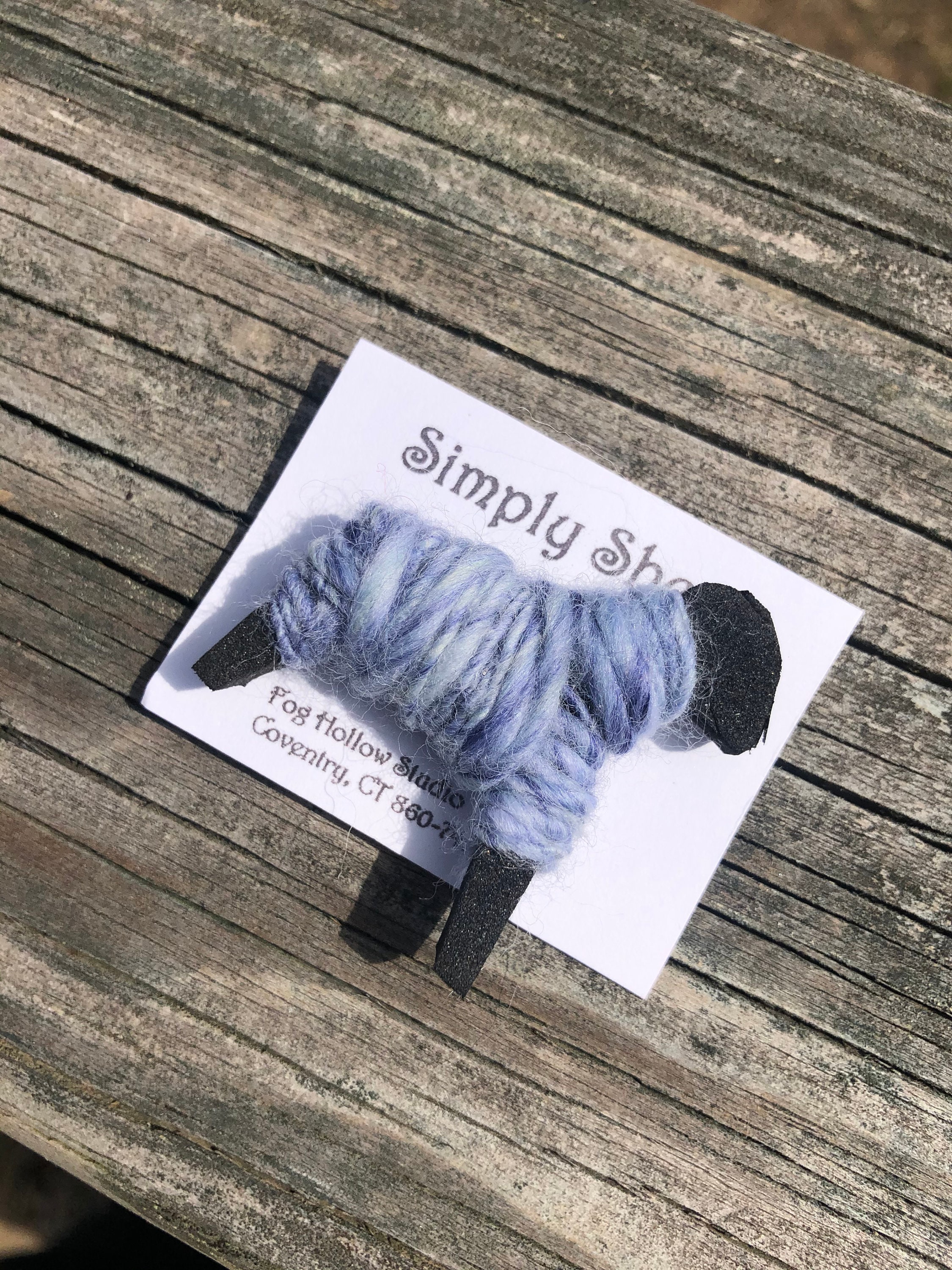 Sheep Pin, Wool Pin, Wool Wrapped Sheep Pin, Lapel Pin, Brooch, Sheep ...