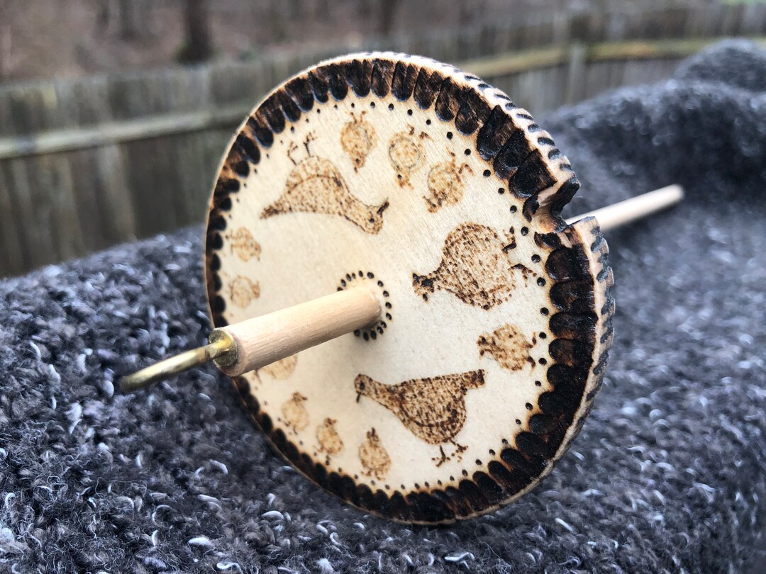 Drop Spindle Wooden Drop Spindle Top Whorl Drop Spindle - Etsy