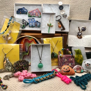 Grab Bag Mystery Box Handmade Crafts, Handmade Items, Variety Pack ...