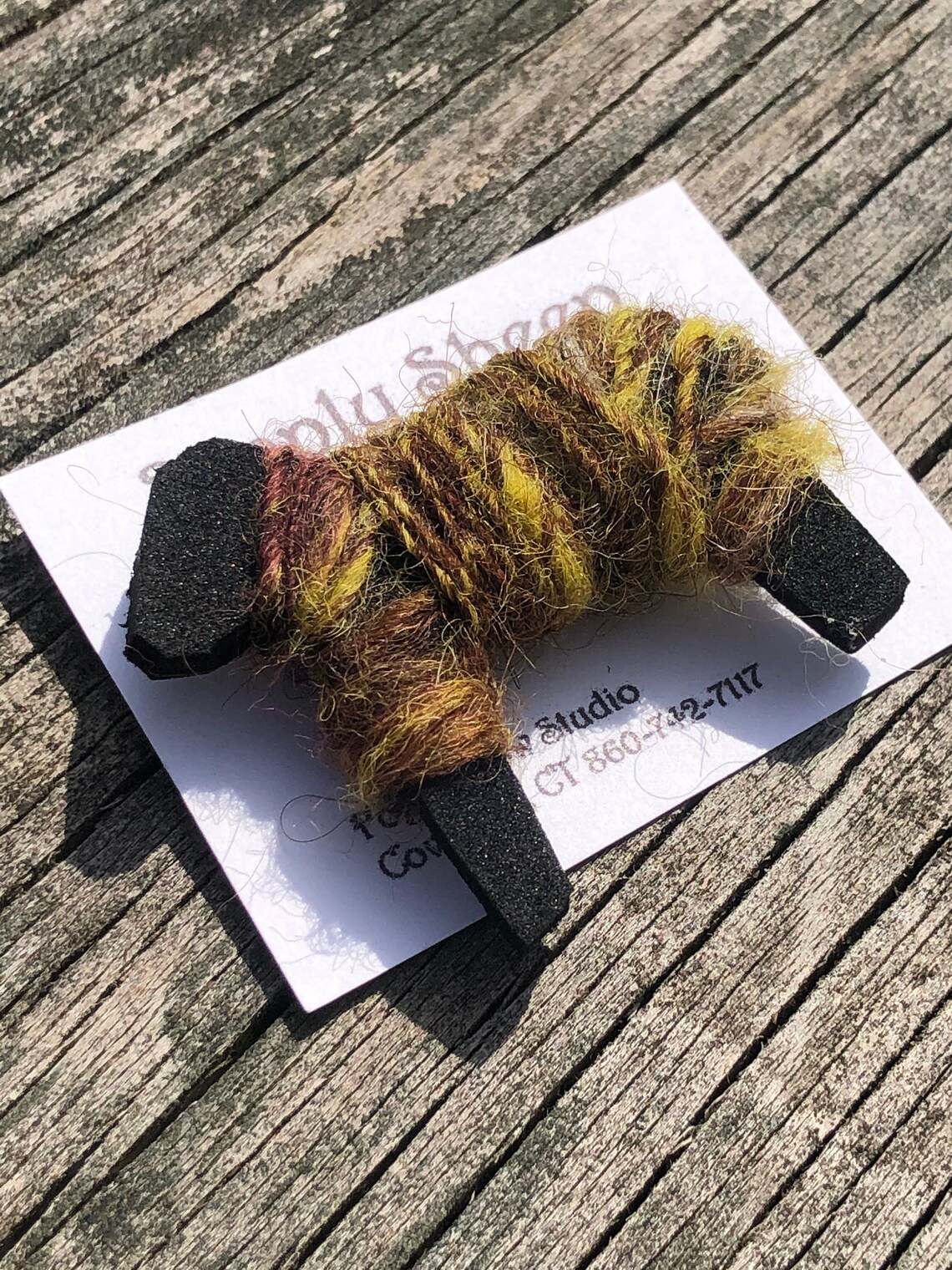 Sheep Pin, Wool Pin, Wool Wrapped Sheep Pin, Lapel Pin, Brooch, Sheep ...