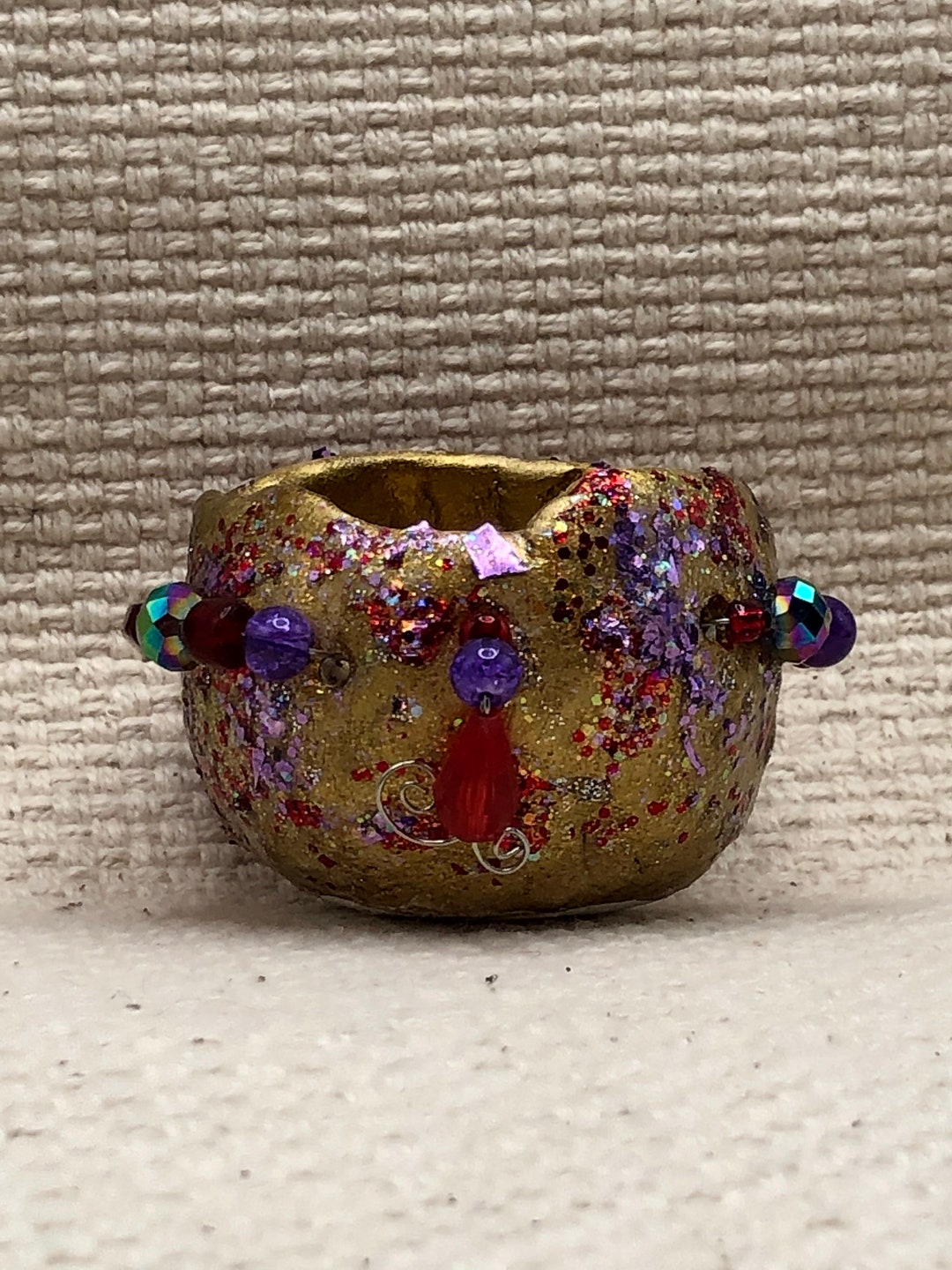 Prayer Meditation Reflection Pot, Handmade Small Pottery Pinch Pot ...