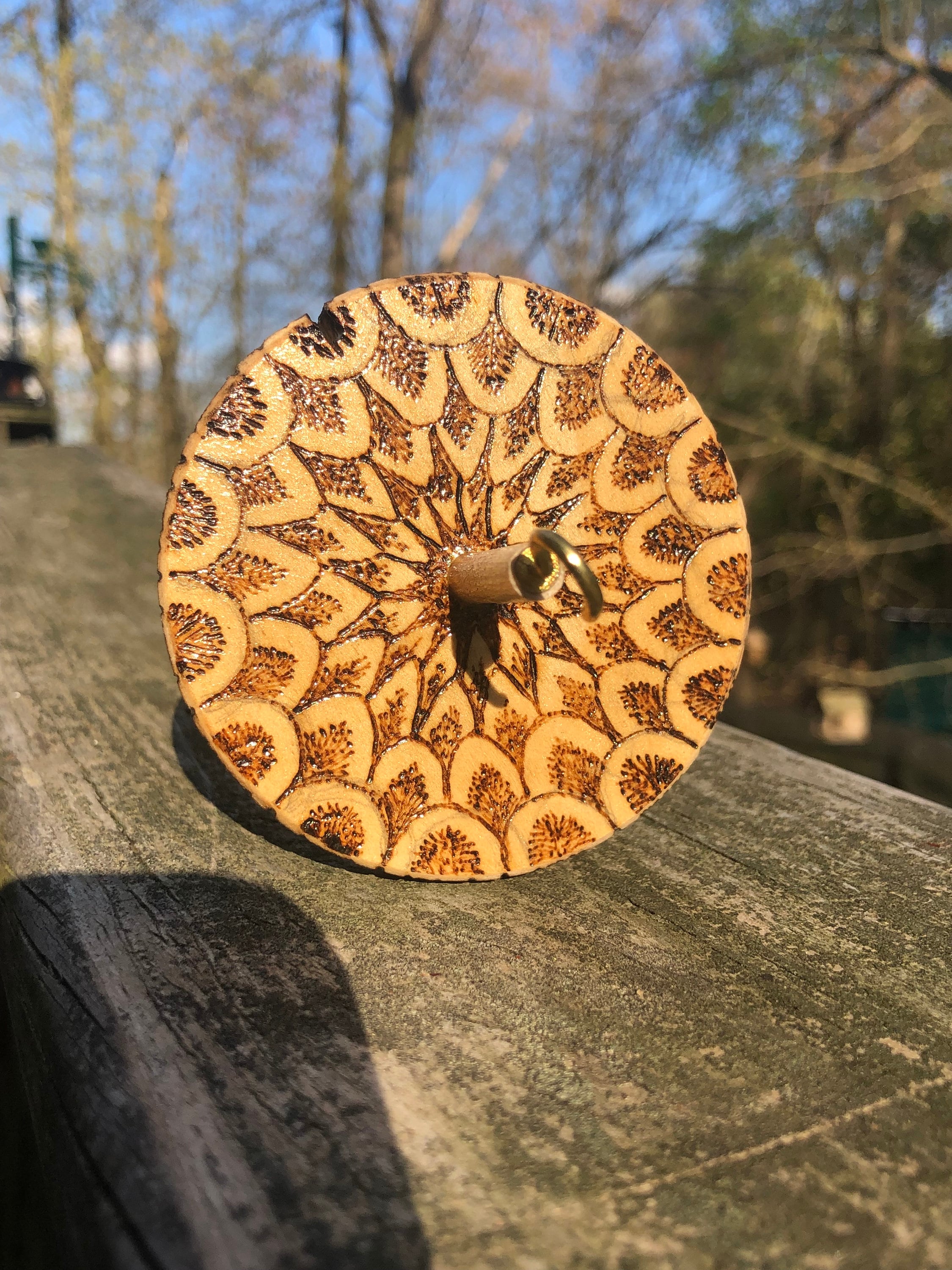 Top Whorl Drop Spindle Handmade Spindle Wool Spinning Fiber - Etsy