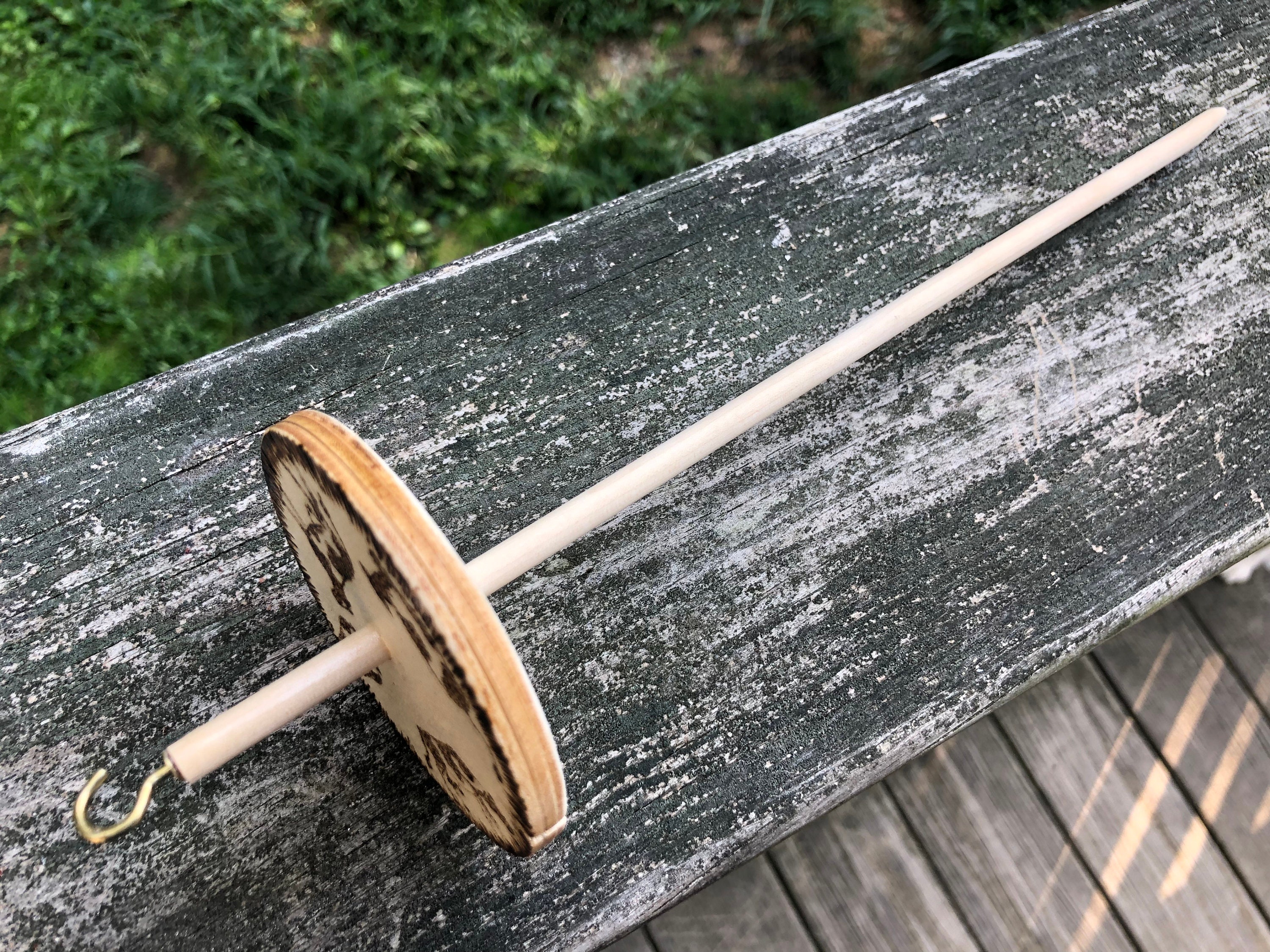 Drop Spindle Wooden Drop Spindle Top Whorl Drop Spindle - Etsy