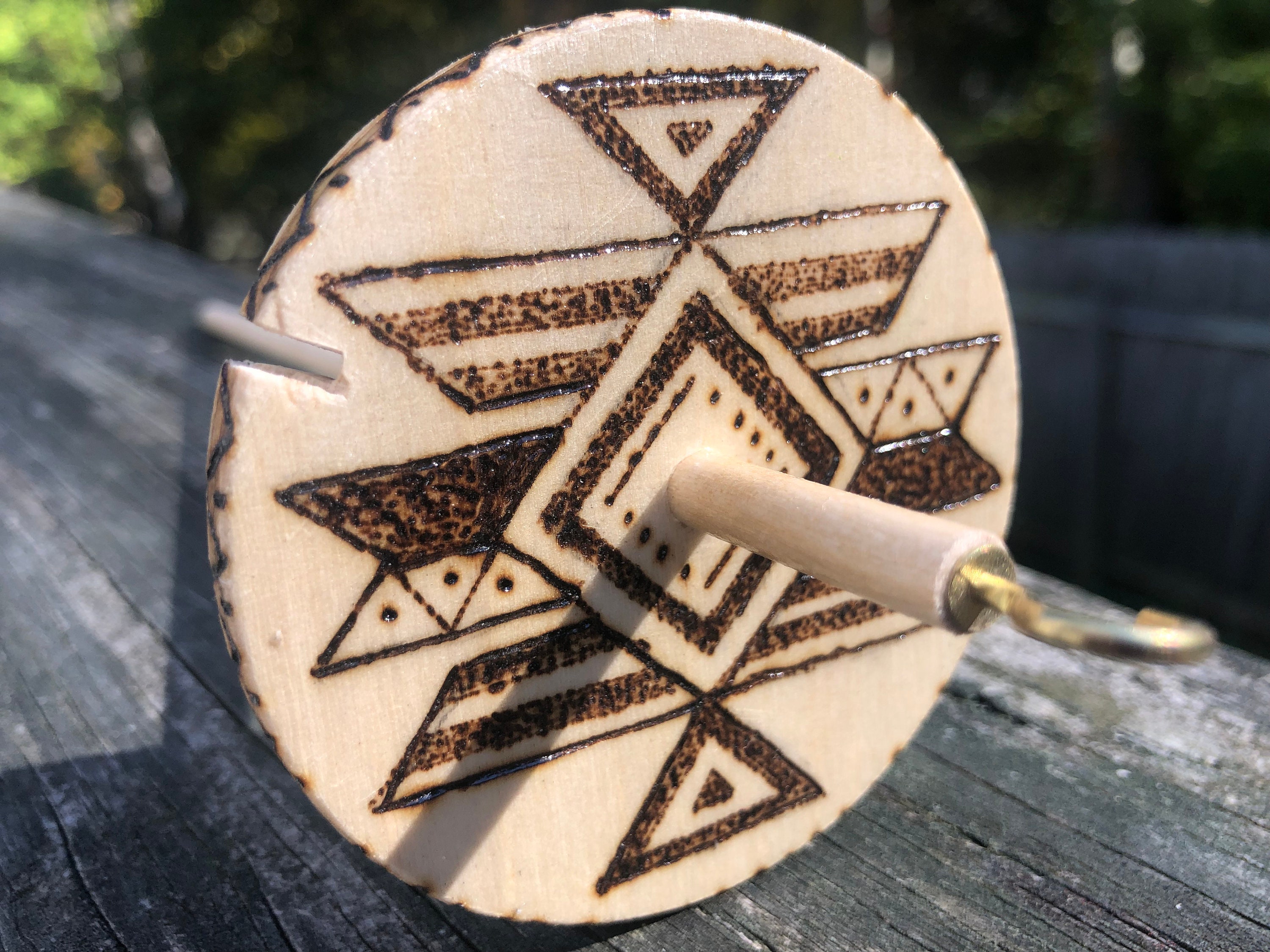 Drop Spindle Wooden Drop Spindle Top Whorl Drop Spindle - Etsy