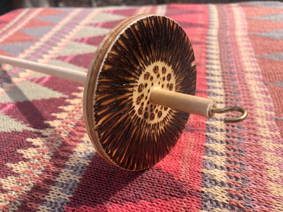 Drop Spindle Wooden Drop Spindle Top Whorl Drop Spindle - Etsy