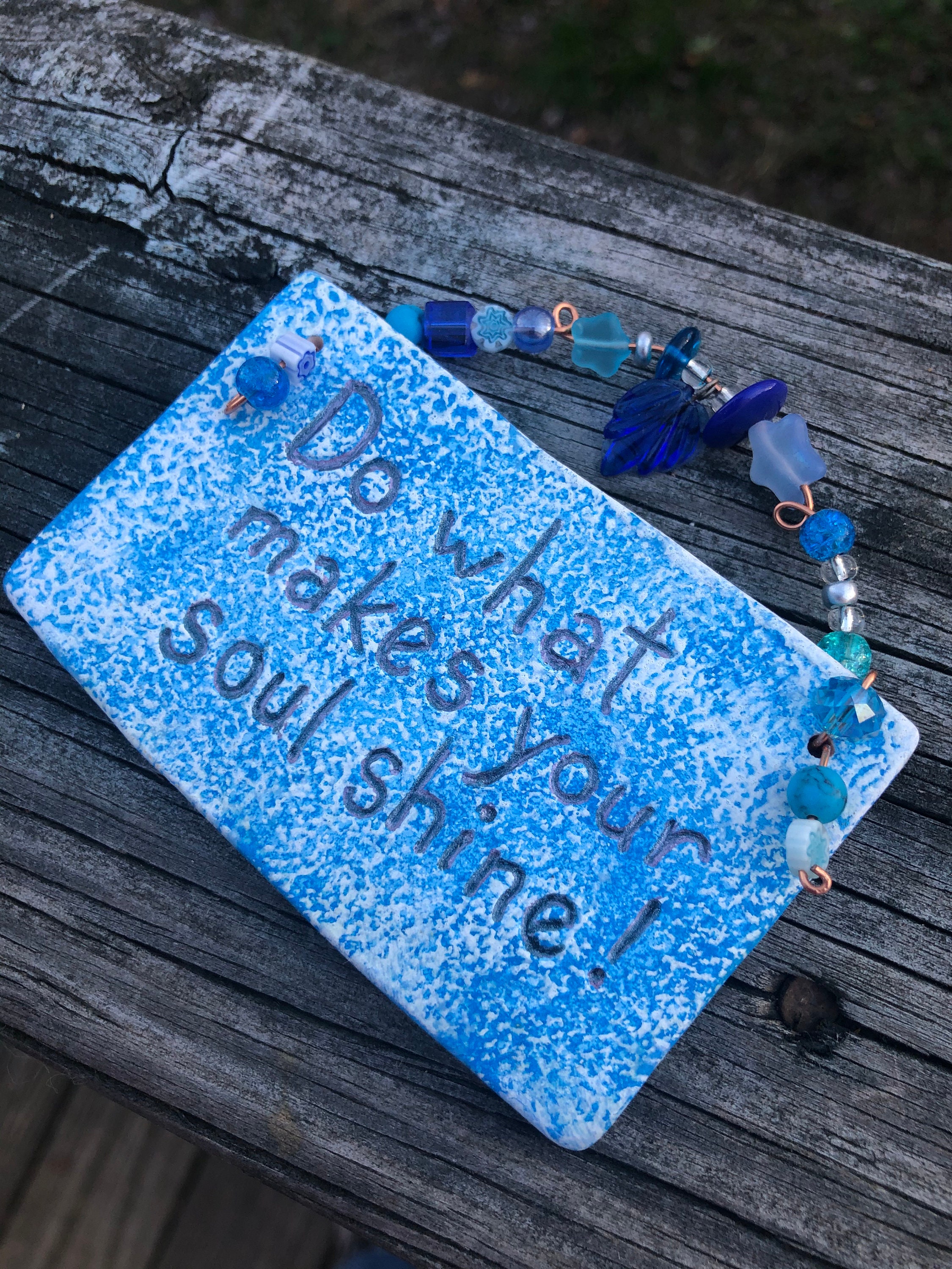 Clay Plaque Whimsical Decorative Plaque Gift for Her - Etsy.de