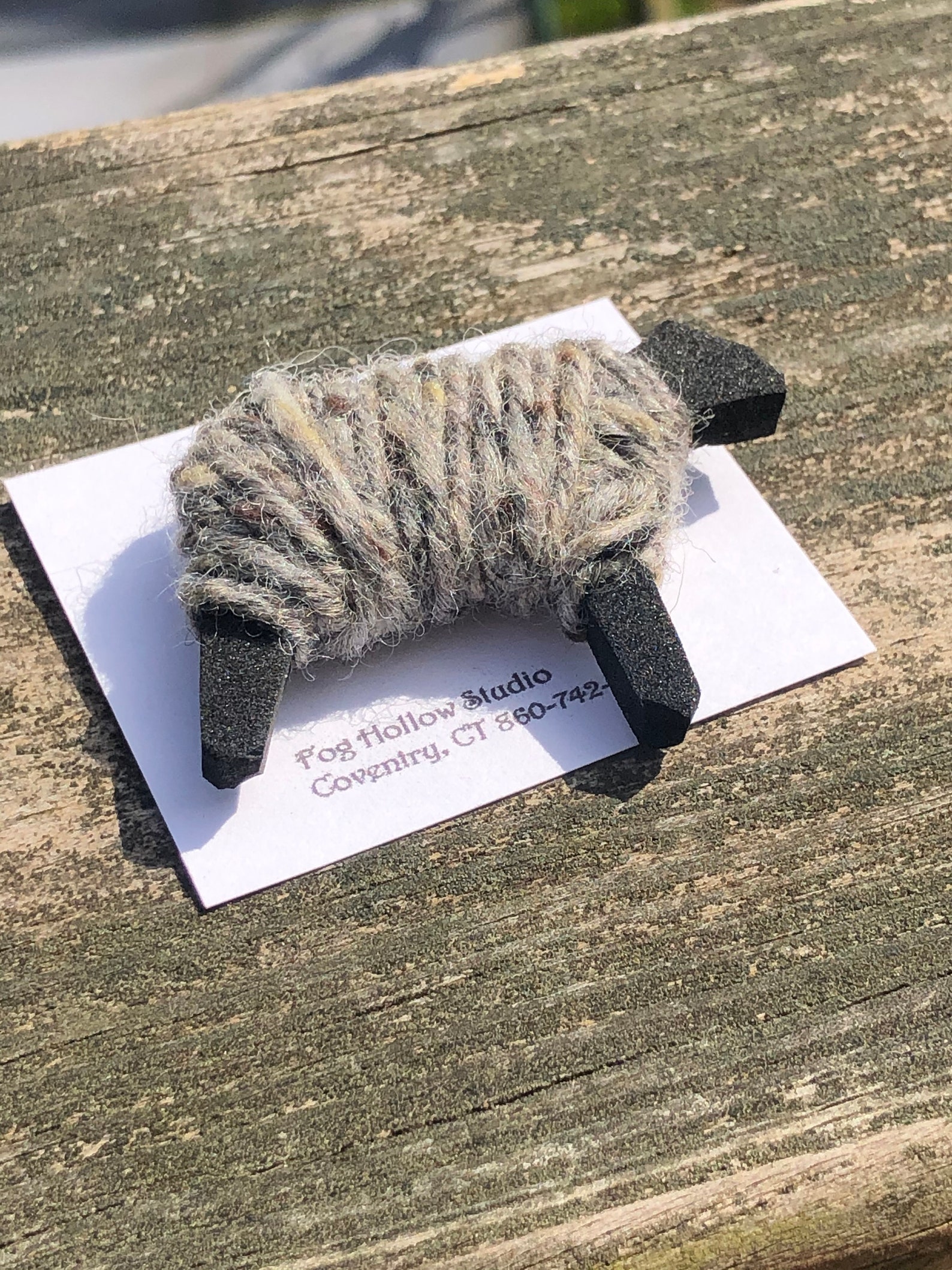 Sheep Pin, Wool Pin, Wool Wrapped Sheep Pin, Lapel Pin, Brooch, Sheep ...