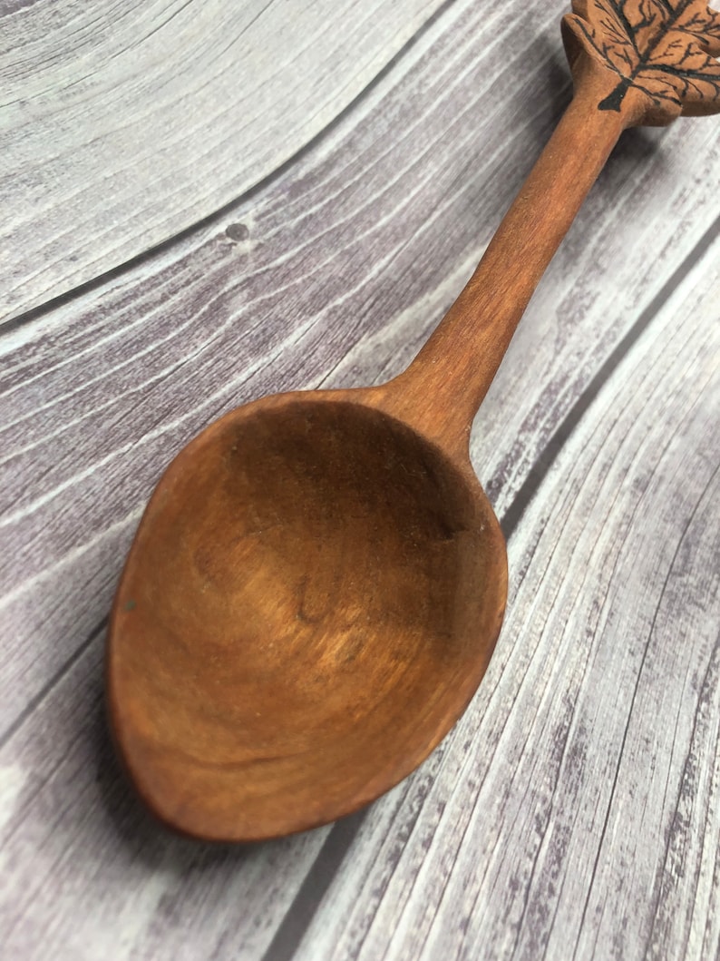 Hand Carved Wooden Spoon Hand Carved Spoon Kitchen Gadget - Etsy