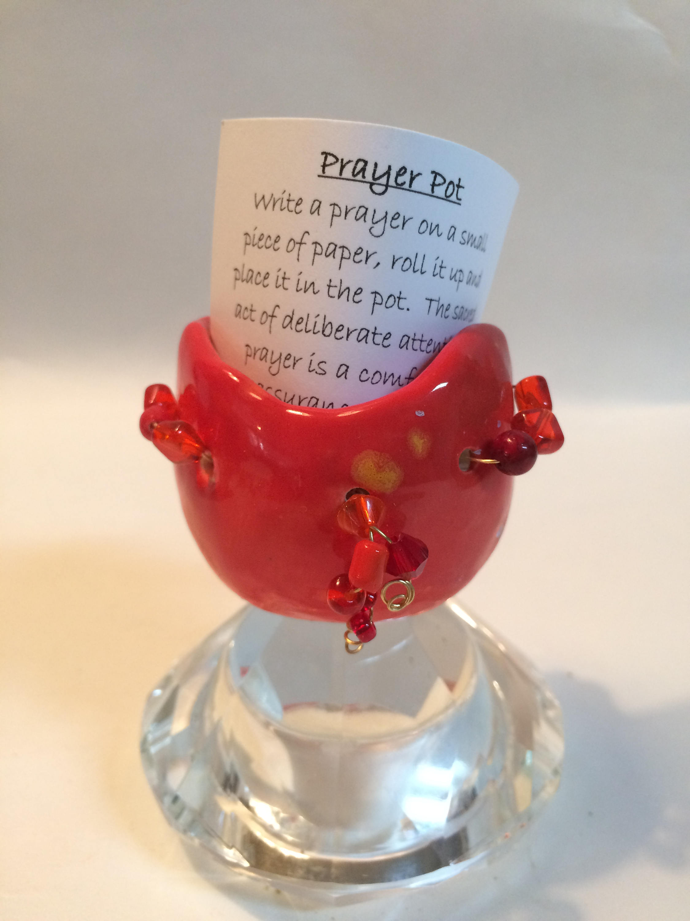 Prayer Pot Meditation Pinch Pot Prayer Box Hope | Etsy