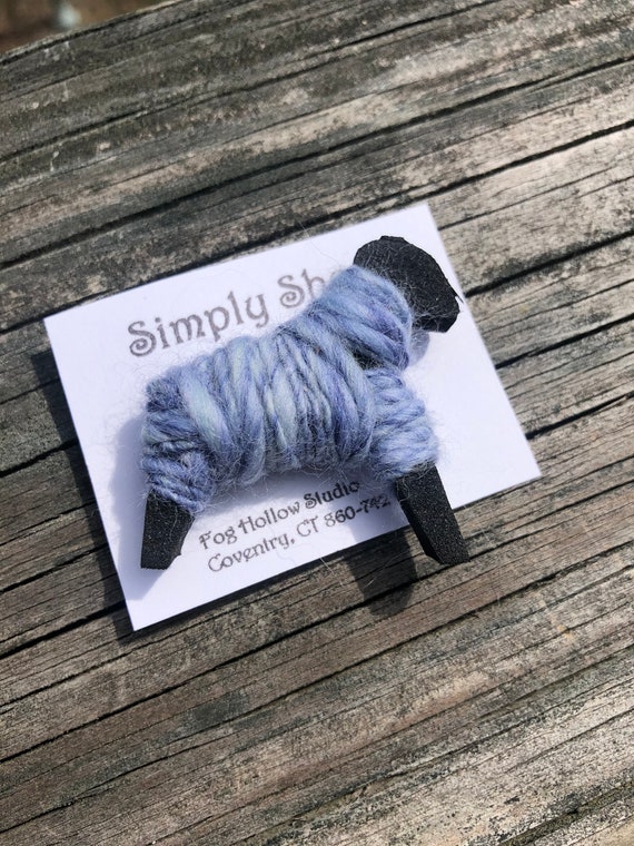 Sheep Pin Wool Pin Wool Wrapped Sheep Pin Lapel Pin | Etsy