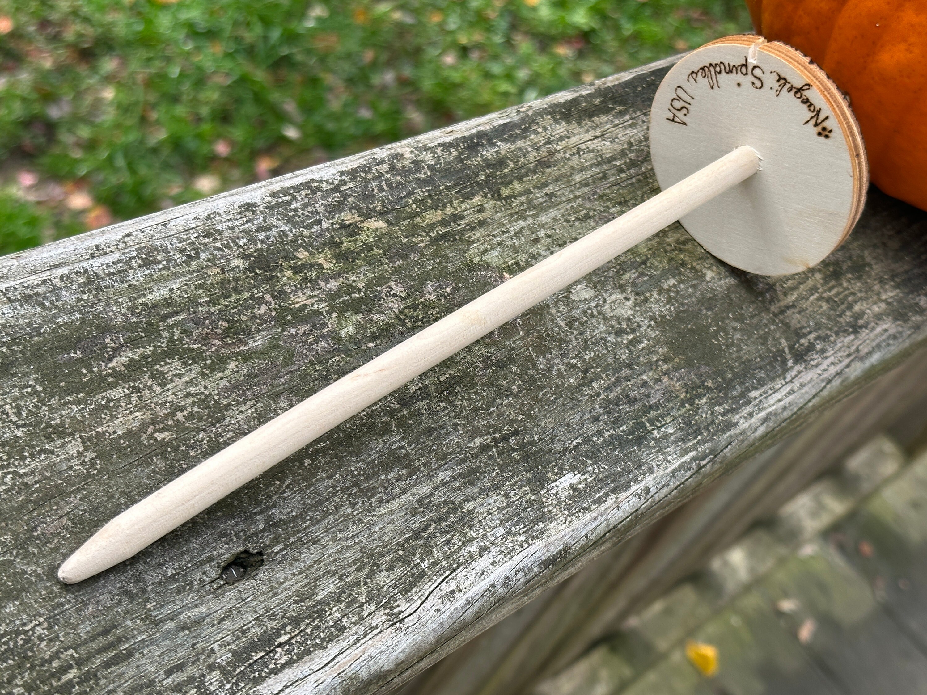 Top Whorl Drop Spindle Fiber Artist Tool, Yarn Spinning Winding, 1.20 ...